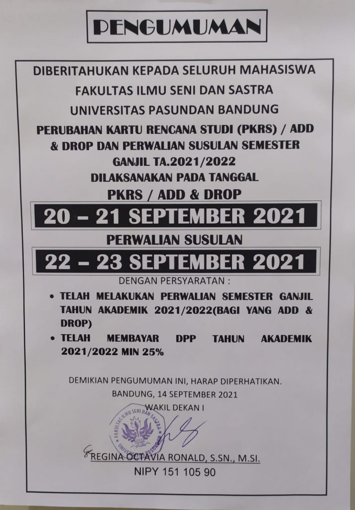 Fakultas Ilmu Seni dan Sastra | Universitas Pasundan – Website Fakultas ...